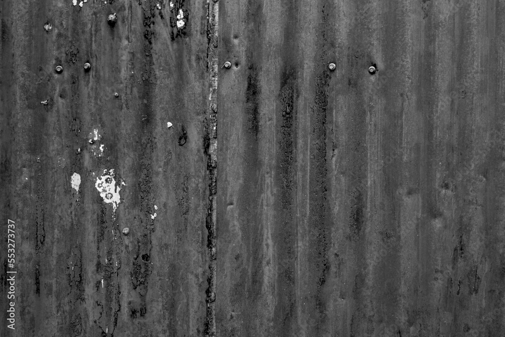 Transparent PNG Corrugated Aged and Rusty Ridged Metal Roof Texture ...
