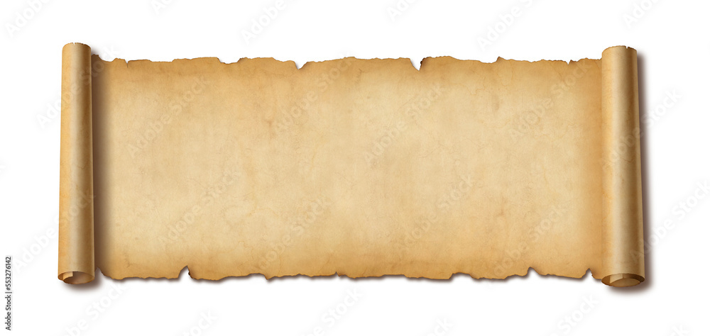 Poster Old paper horizontal banner – Wall Art | UkPosters
