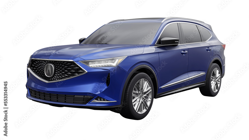 Toronto, Canada. December 12, 2022. Acura MDX 2022. An exquisite ...