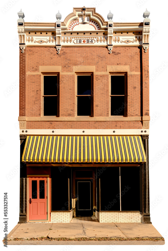 Vintage architecture isolated on a transparent background. Stock Photo ...