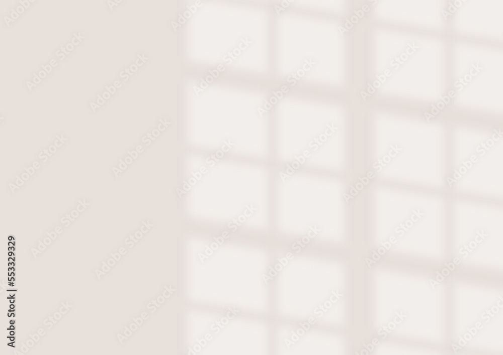 Minimal background with shadow. Aesthetic window shadow. Shadow from ...