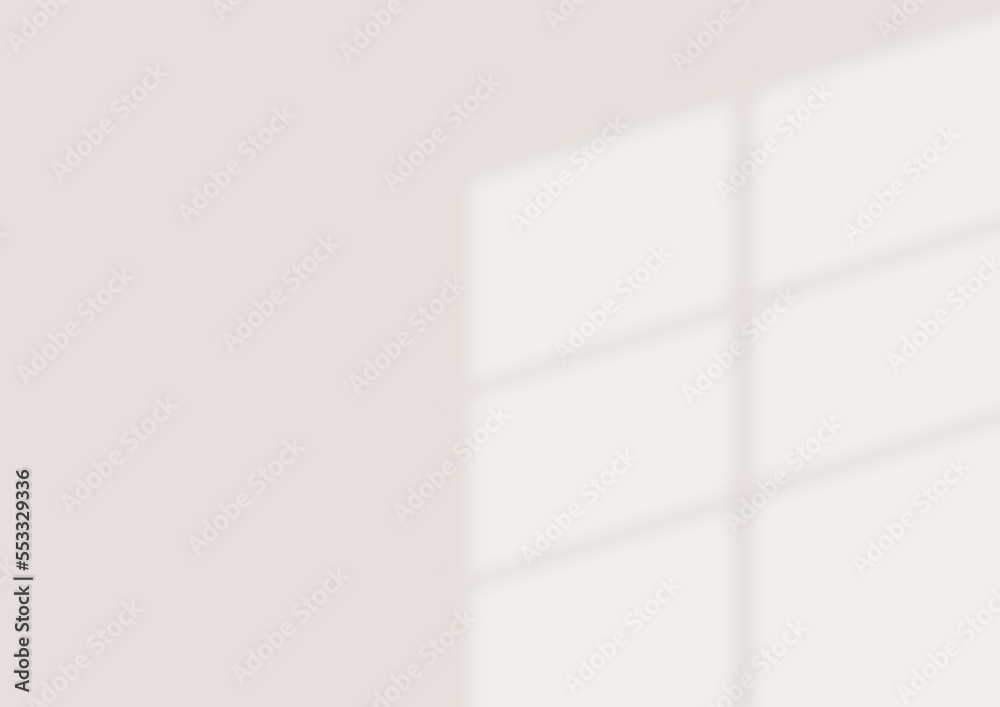 Minimal background with shadow. Aesthetic window shadow. Shadow from ...