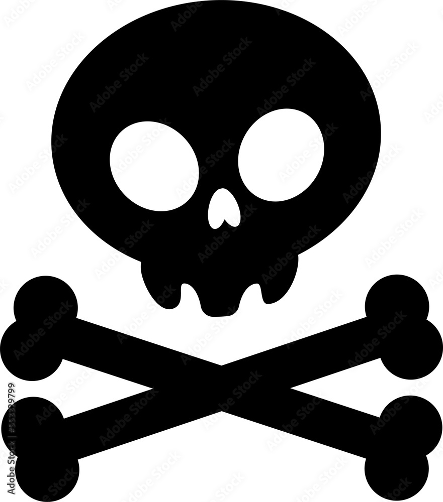 Skull Crossbones Icon Transparent