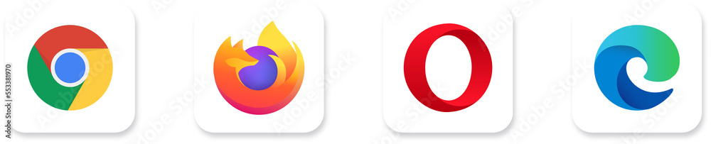 Mozilla Firefox, Microsoft Edge, Google Chrome and Opera are popular ...