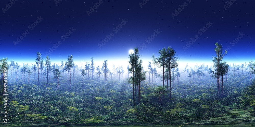 HDRI, environment map , Round panorama, spherical panorama, equidistant ...