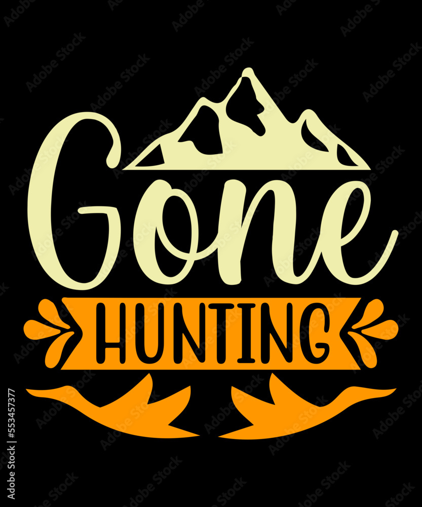 Gone hunting SVG, Hunting Svg Bundle, Hunting Season, Guns Print ...