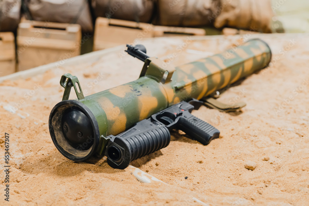 Foto de war trophy. Military, Shooting RPG anti tank grenade launcher ...
