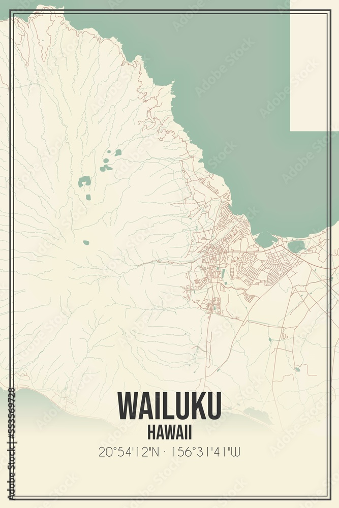Wailuku Map