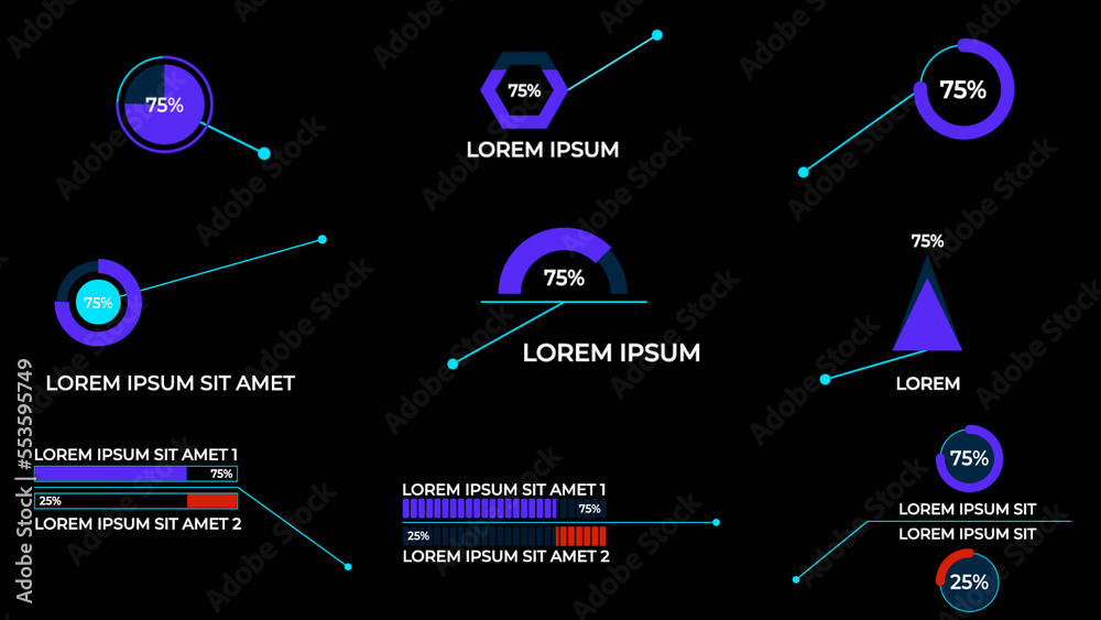 Call Out Dynamic Infographic Stock Template | Adobe Stock