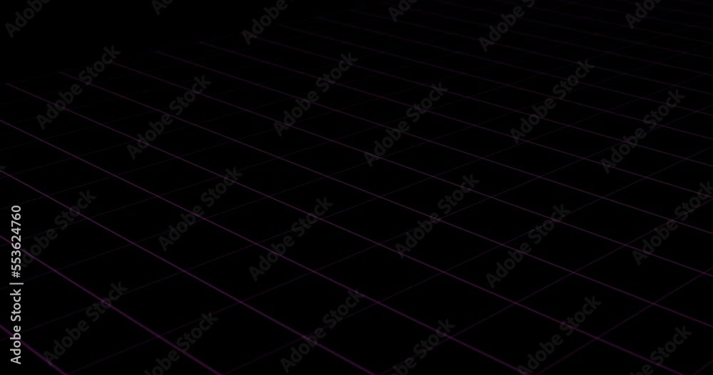 digital floor background animation laser dot pattern shining ...
