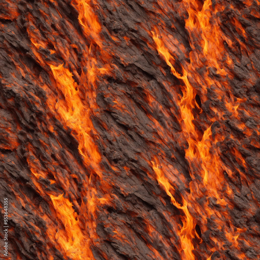 seamless texture of fire and embers Stock Illustration | Adobe Stock