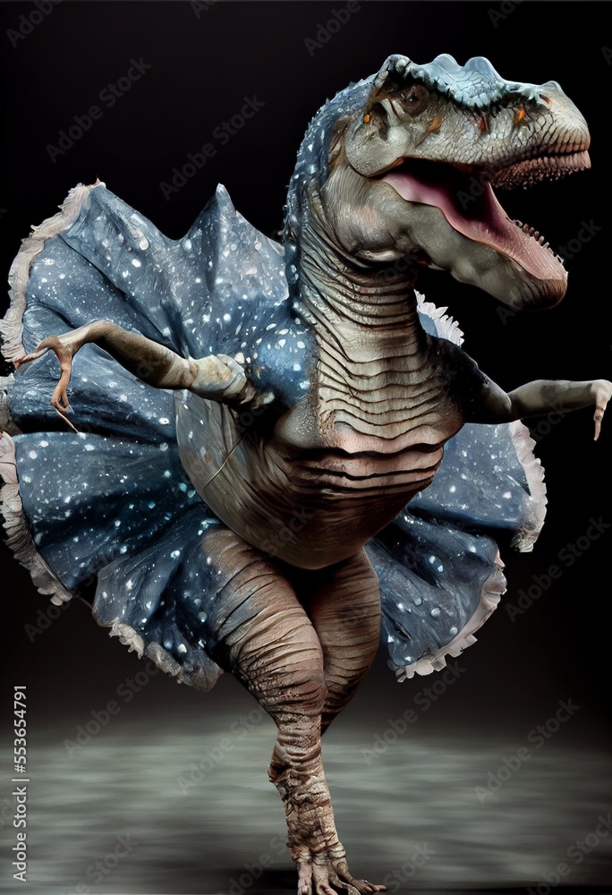 Generative AI abstract render of a T-Rex Stock Illustration | Adobe Stock