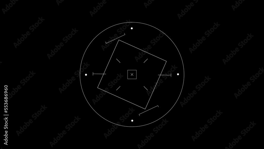 PNG Alpha.Circle HUD technological futuristic elements.Sci Fi circle ...