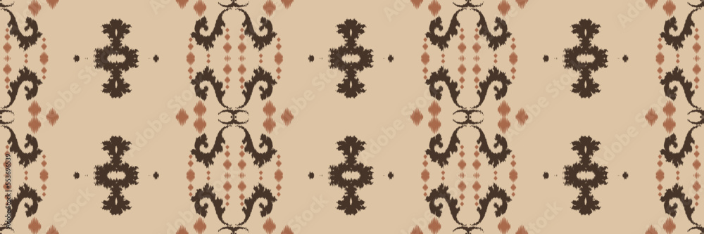 Batik Textile Motif Filipino ikat seamless pattern digital vector ...