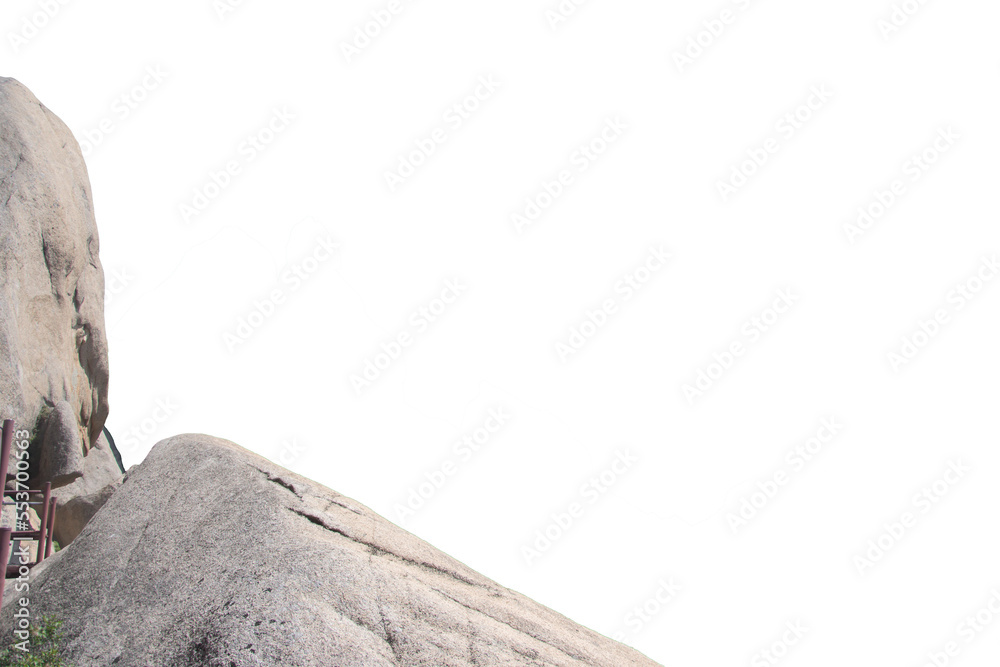Isolated PNG cutout of a cliff on a transparent background, ideal for ...