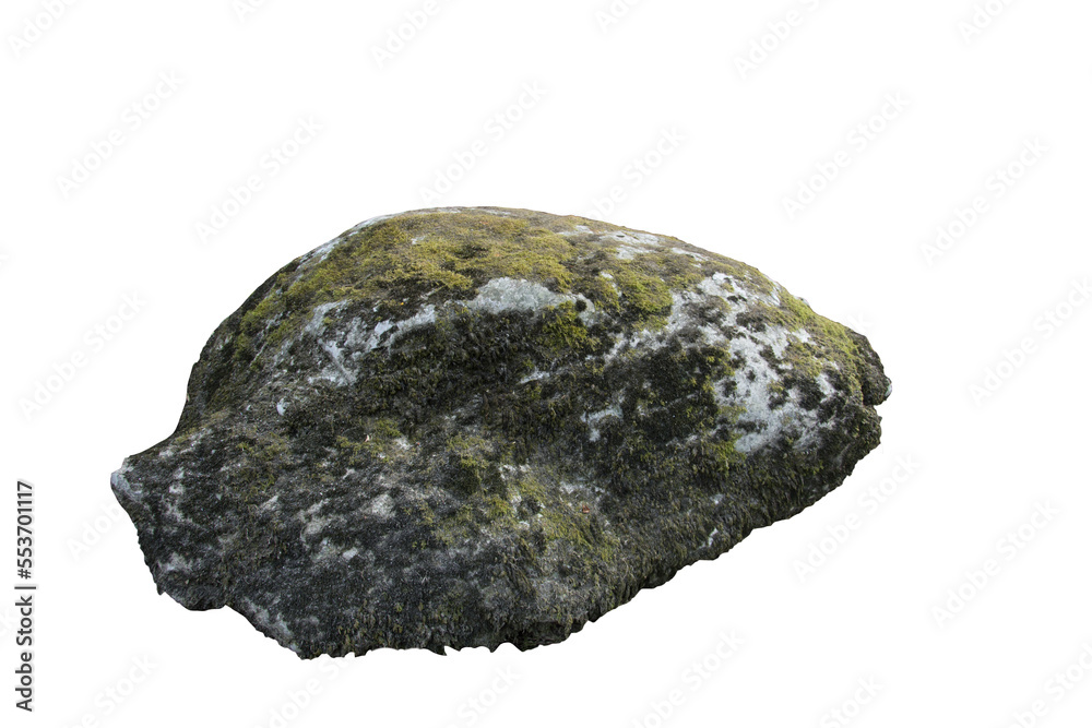 Isolated PNG cutout of a rock on a transparent background, ideal for ...