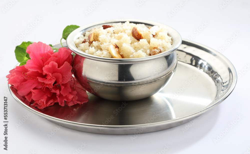 Rava Kesari , Saffron flavoured Semolina Soji Halwa also known as Sweet ...