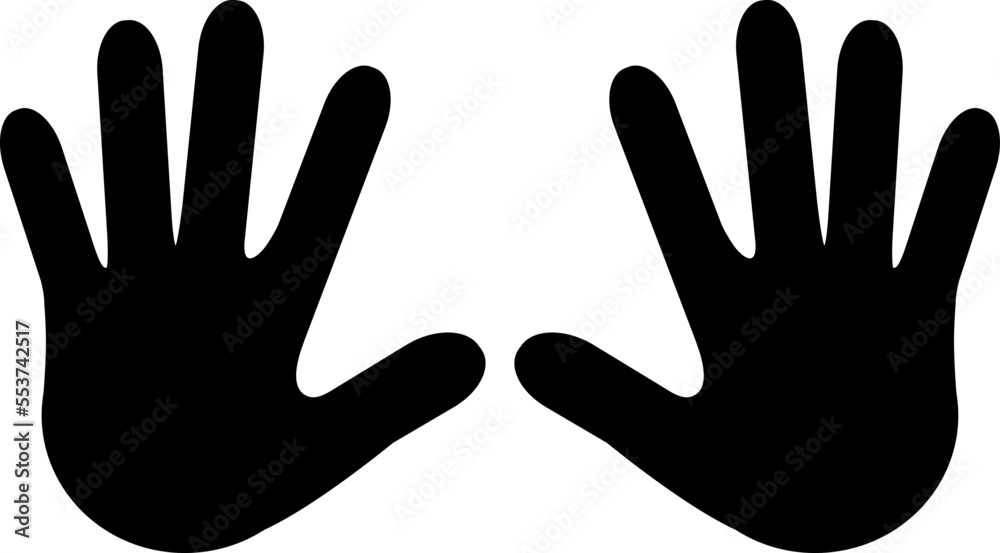 Hand, Print PNG , cut file, SVG , Cricut, Silhouette , Eps, Graphics ...