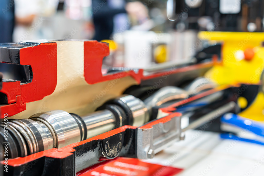 detail inside progressive cavity rotary single screw pump such as ...