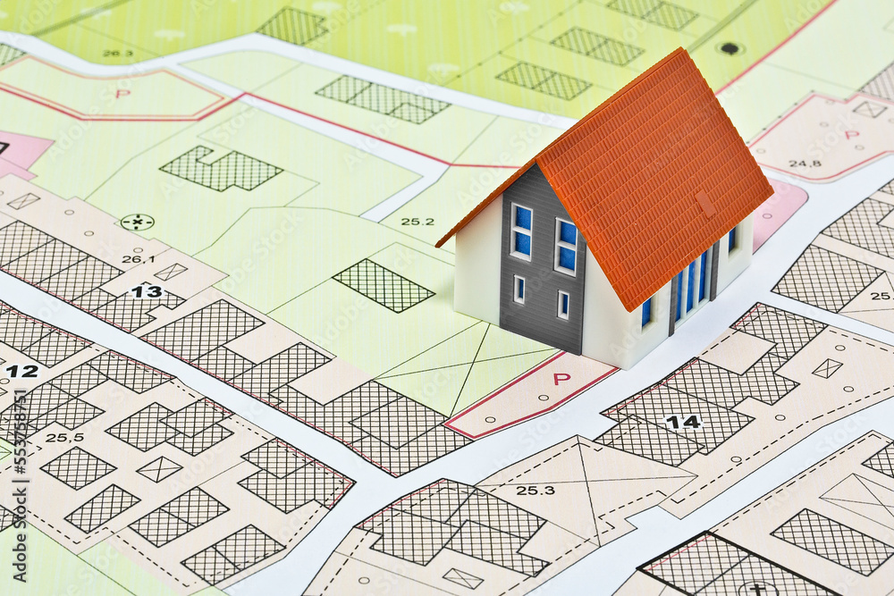 New home and free vacant land for building activity - Construction ...