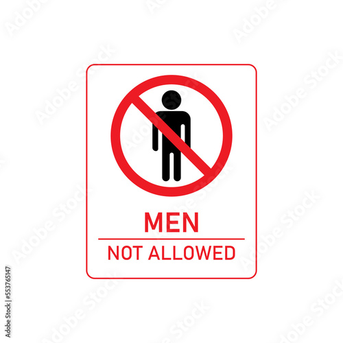 No Men Symbol