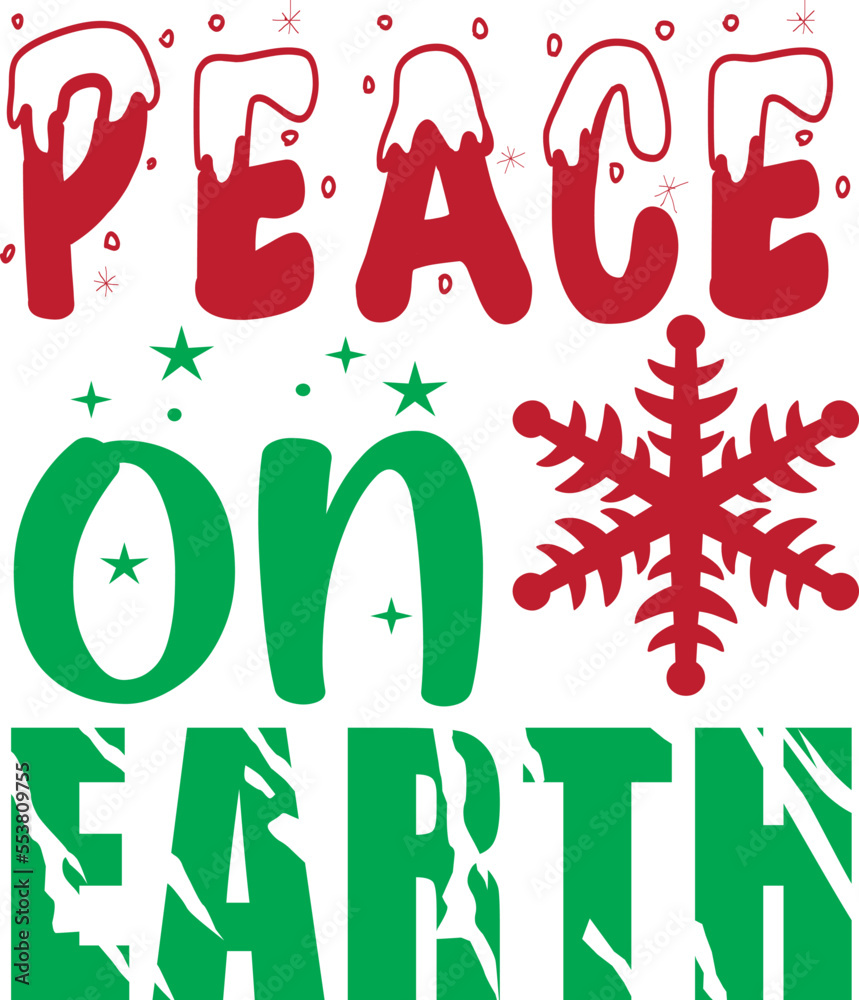 Peace on earth Stock Vector | Adobe Stock