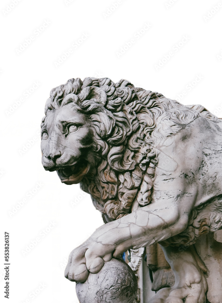 Lion at Loggia dei Lanzi Image PNG image transparent background, Piazza ...