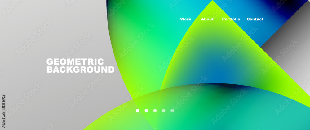 Circles and round elements abstract background design for wallpaper ...