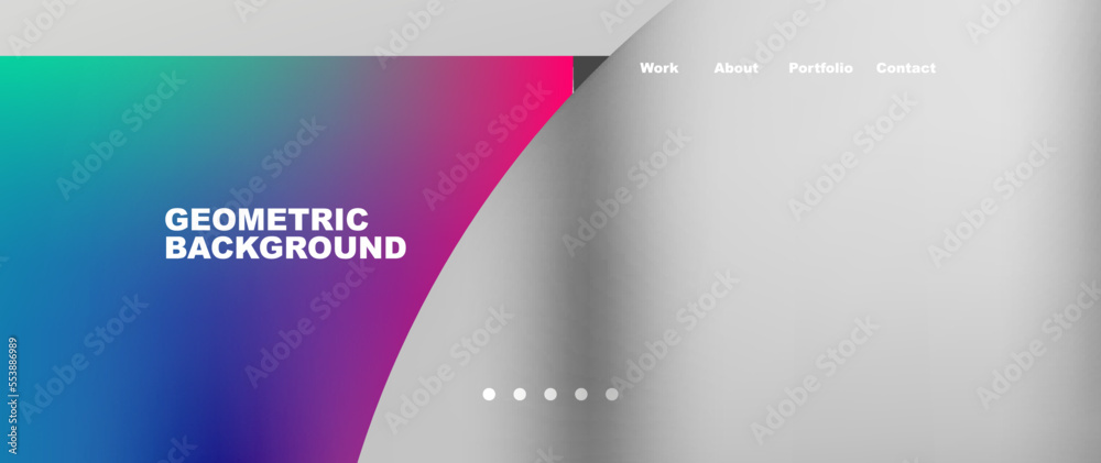 Circles and round elements abstract background design for wallpaper ...