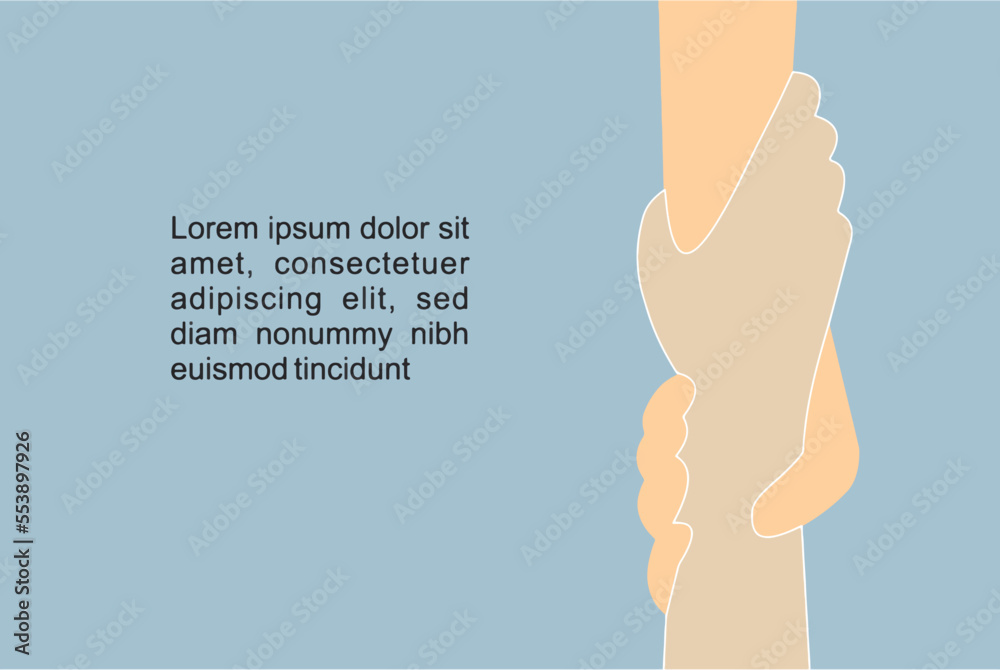 Helping hand, Hand reaching out for help, Give a hand, elevating ...