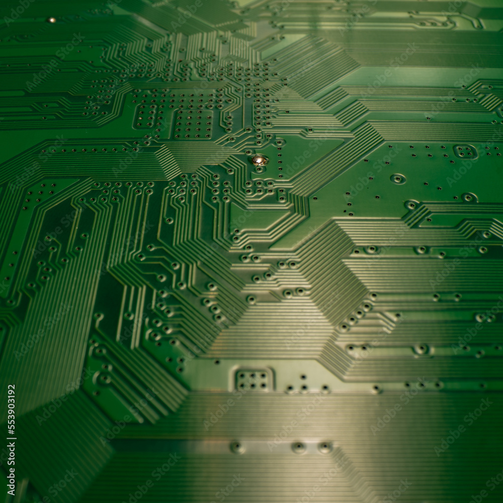 Circuit board, electronic motherboard. Digital engineering concept, hi ...