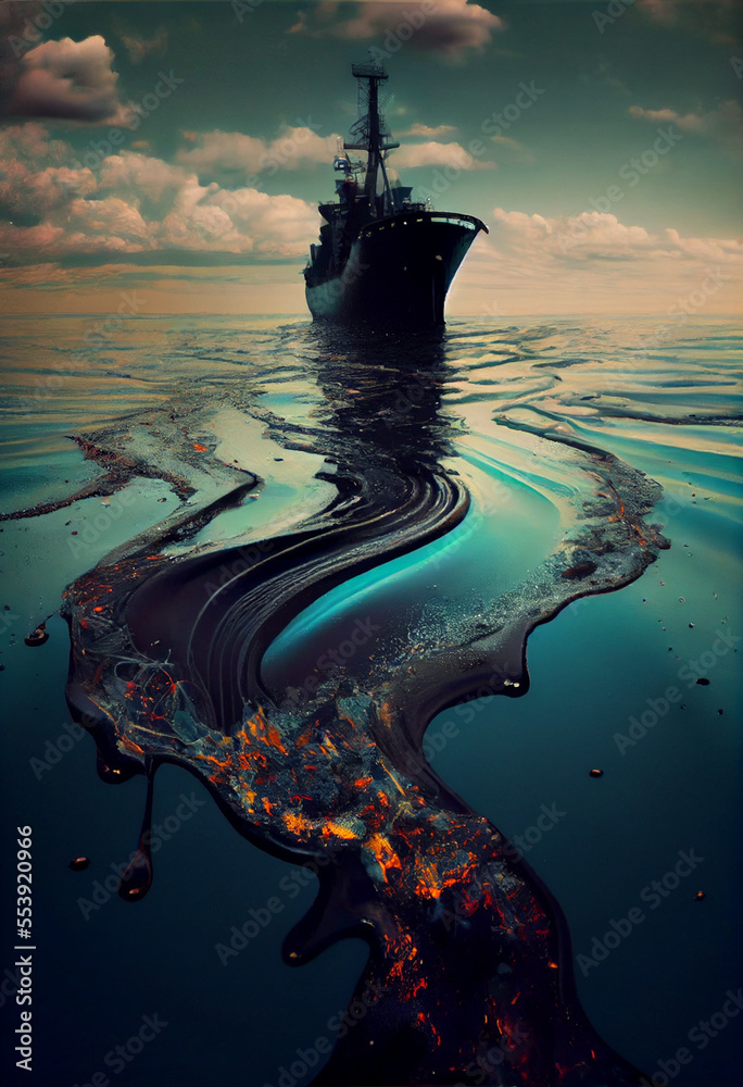 Environmental Pollution Caused by Oil Spill from the Ship in an Open ...