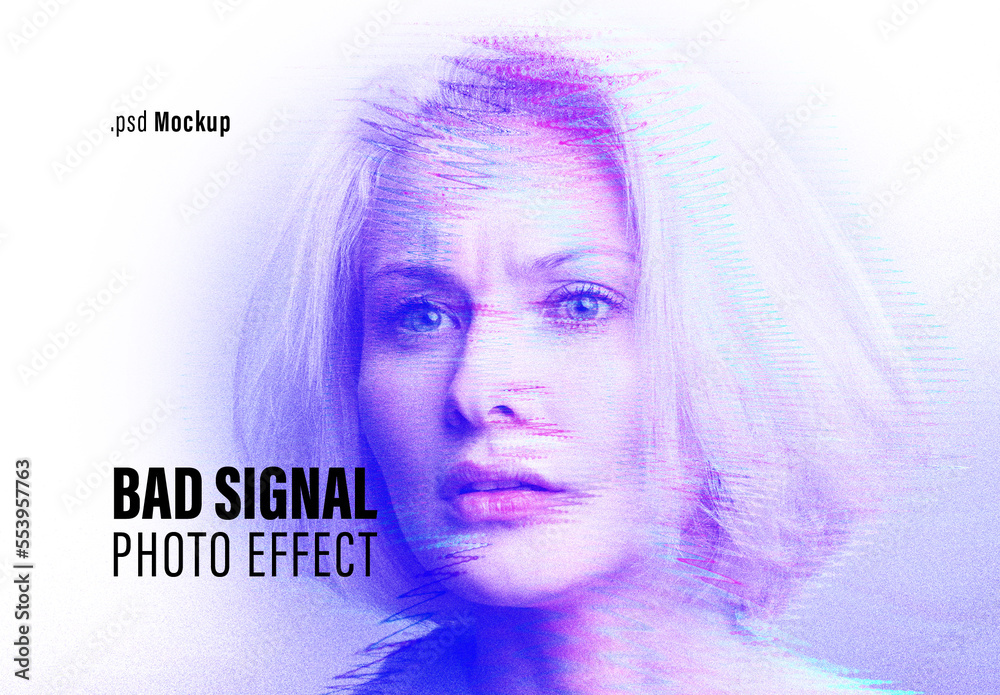 Bad Signal Effect Stock Template Adobe Stock bad-signal-effect-stock-template-adobe-stock