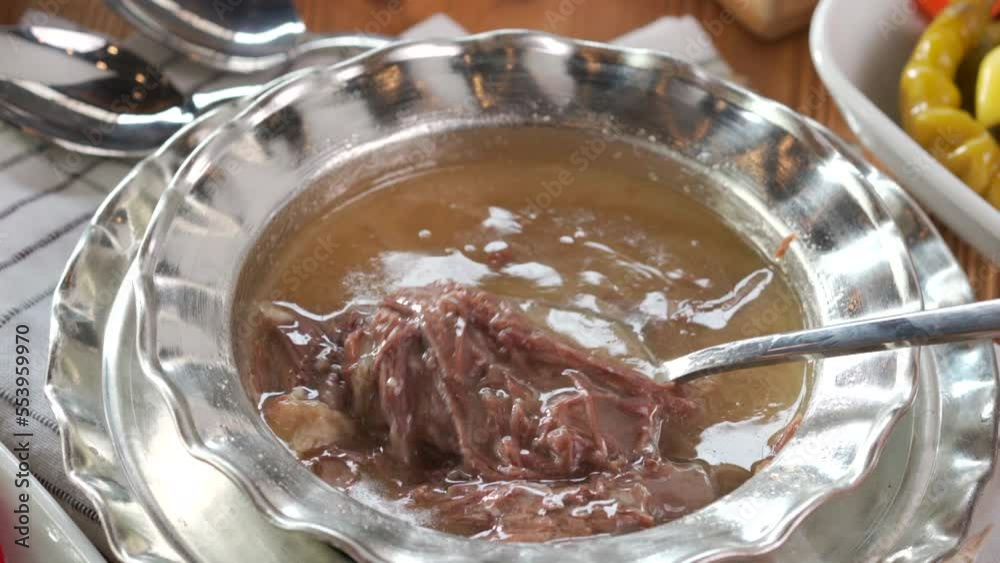 Turkish kelle paça, ayak paça, beyin paça, işkembe, ezogelin, mercimek ...