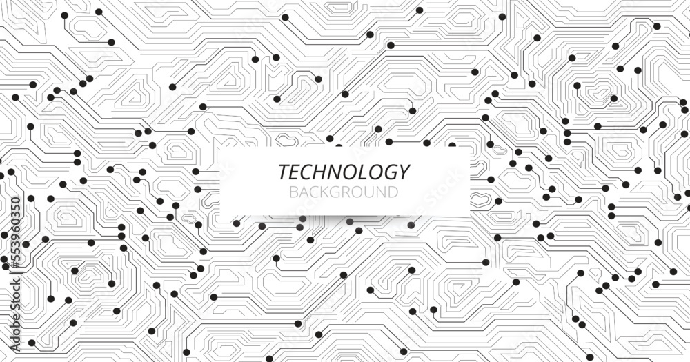 Circuit Board Electronic Hi Tech Pattern Technology Black Circuit Diagram Concept High Tech