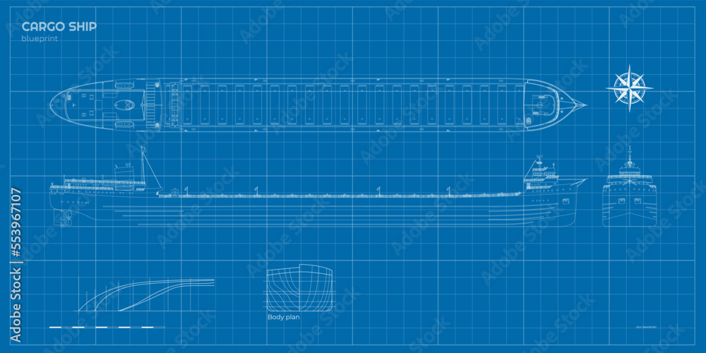 Tanker Ship Blueprints