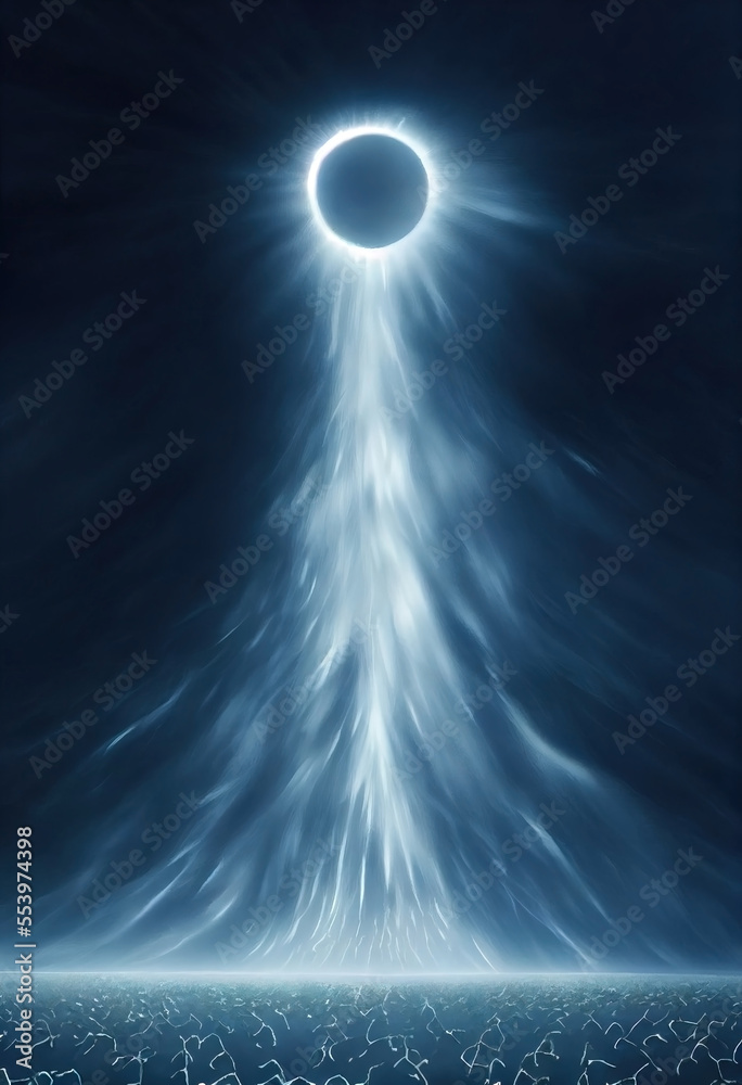 Souls in hell. Purgatory concept art. Stormy dark sky. Souls heading to ...