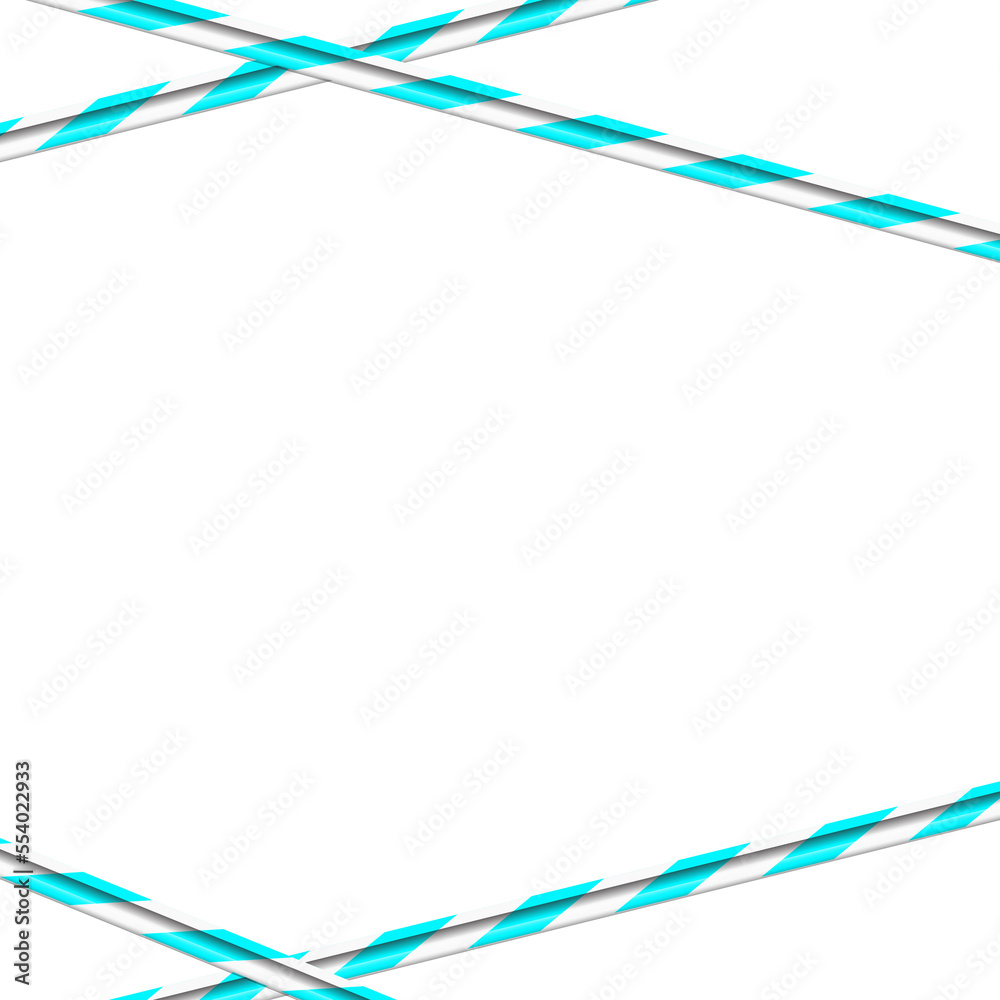 Vector set of restriction tapes, Warning tape and police line and ...