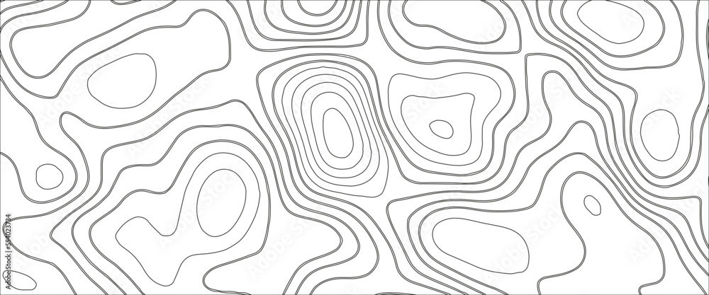 Background of the topographic map. Vintage outdoors style. Geographic ...