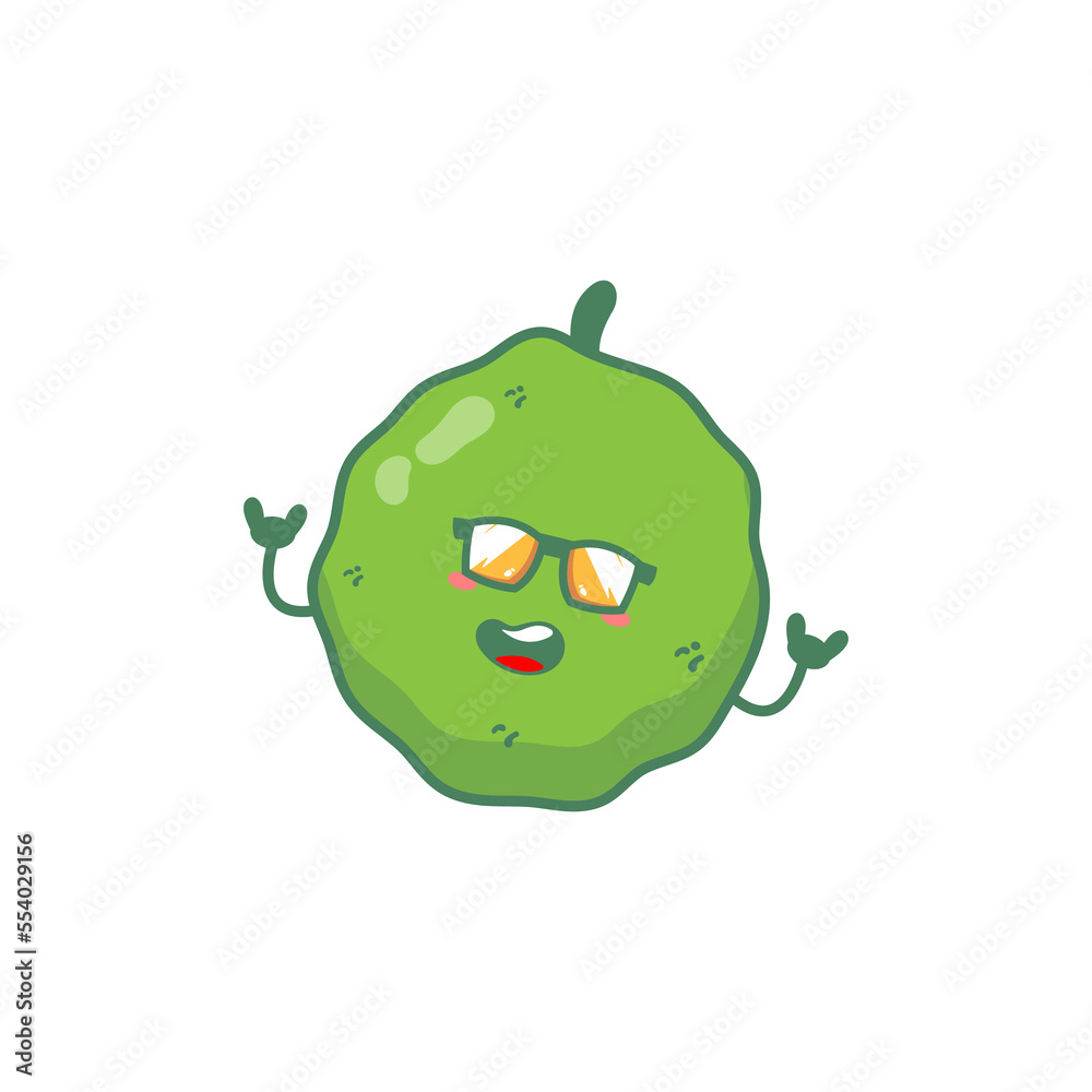 Young green beans with the slogan Best friends forever. Vector ...