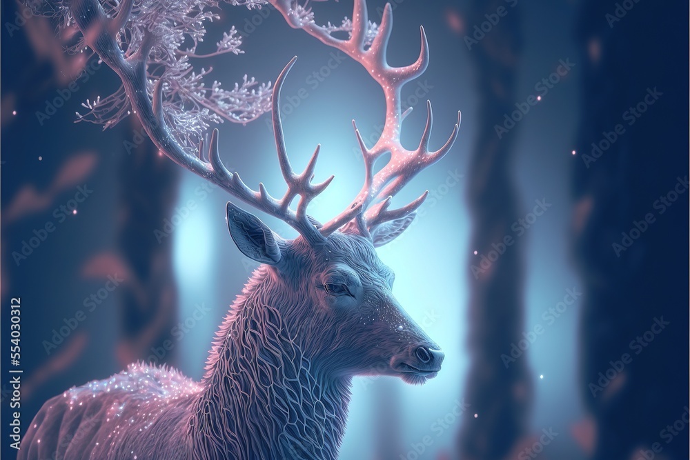 Deer Winter Wallpaper Hd
