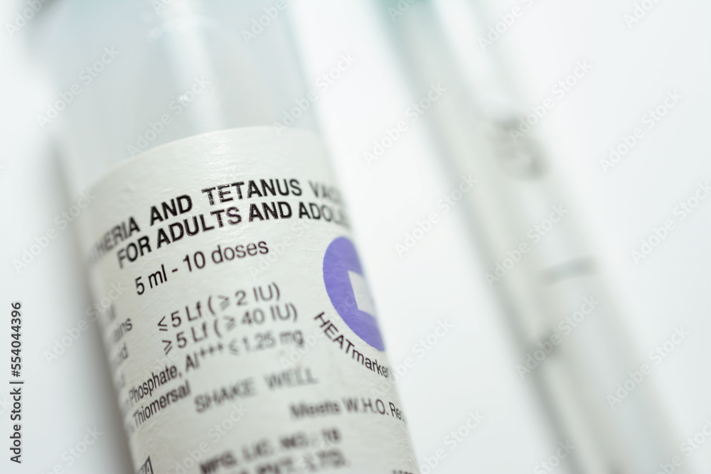 Cairo, Egypt, December 12 2022: Diphtheria Tetanus Vaccine for ...