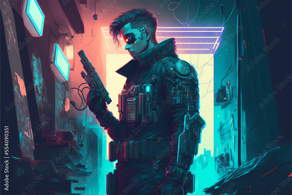 Super Soldier Concept Art