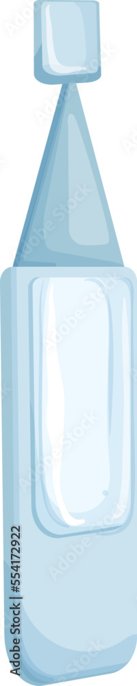 nasal eye drop cartoon. nasal eye drop sign. isolated symbol vector ...