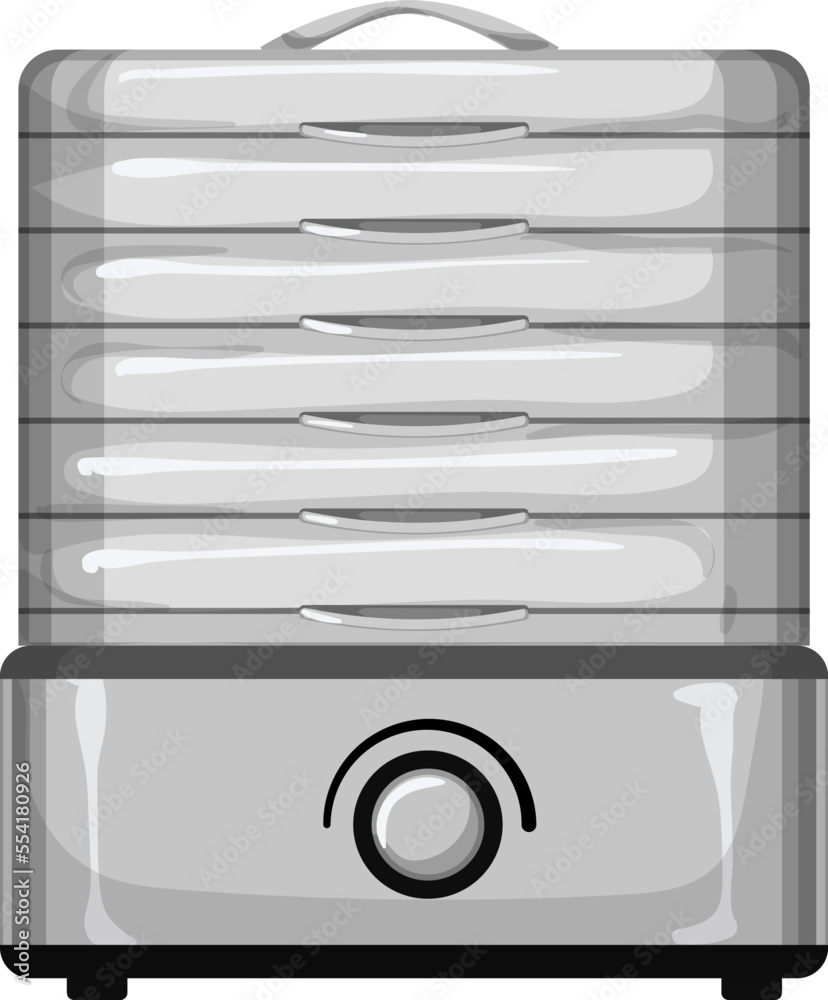 snack dehydrator food cartoon. snack dehydrator food sign. isolated ...