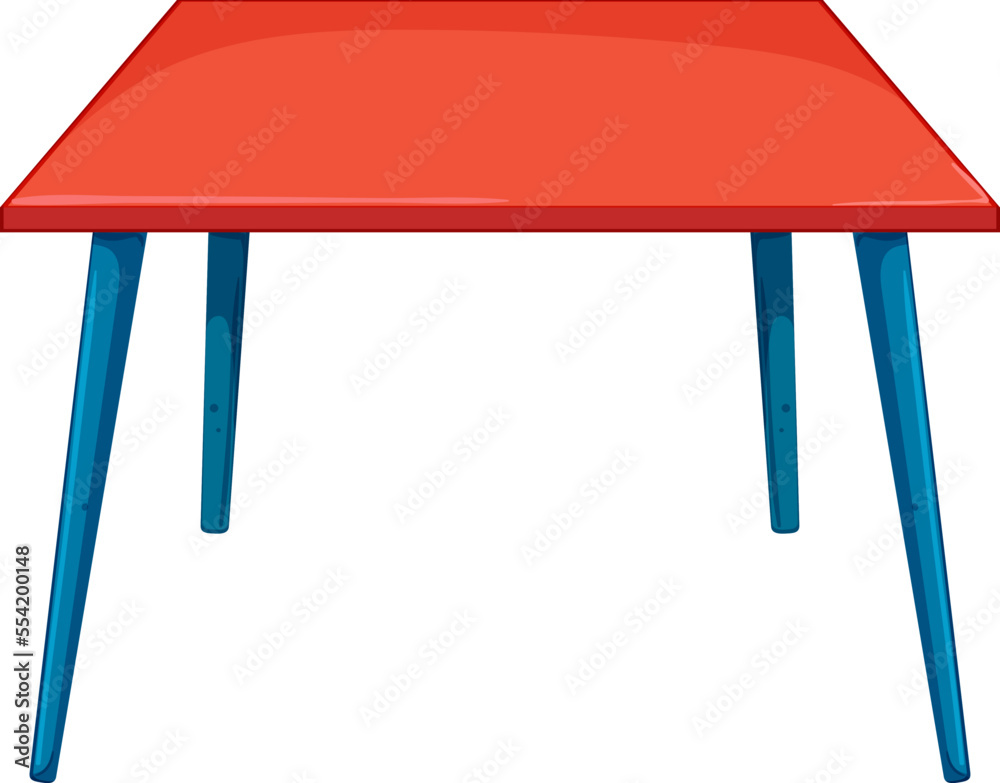 school kid table cartoon. school kid table sign. isolated symbol vector ...