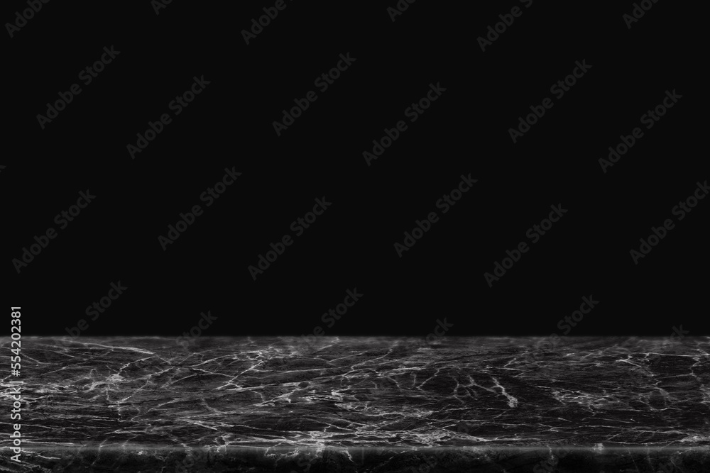 black marble table texture, product display dark black background Stock ...