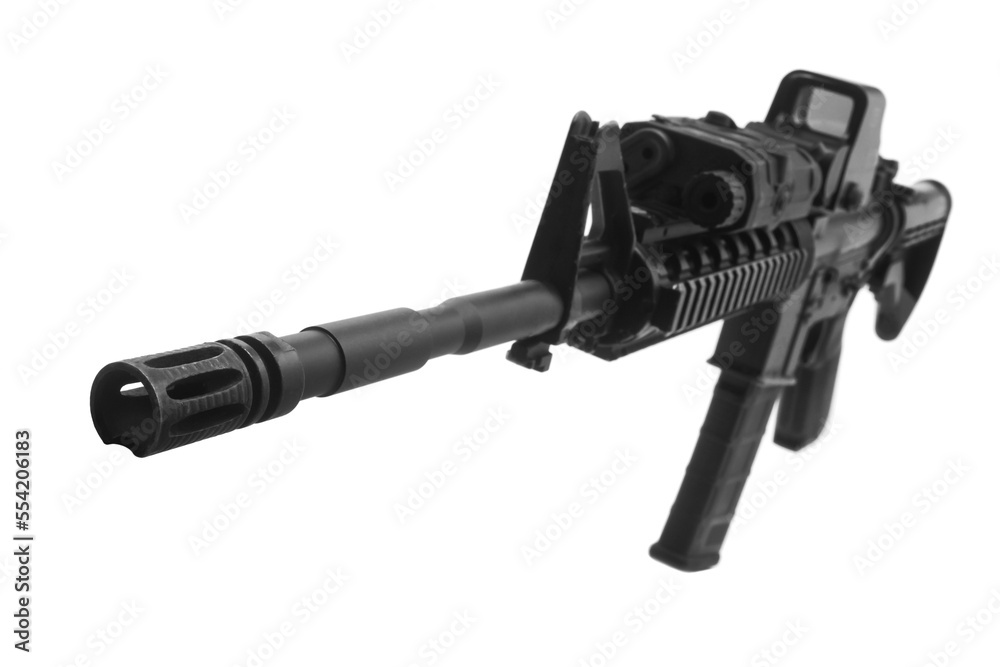Weapons and military equipment for army, Assault rifle gun (M4A1) with ...