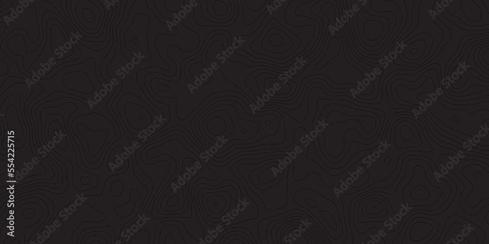 Abstract topographic map background geographic line map with elevation ...