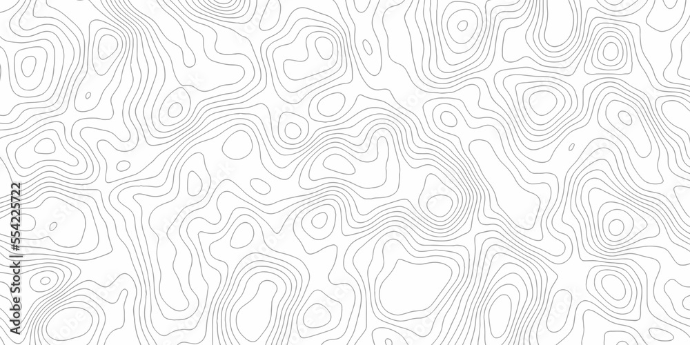 Abstract topographic map background geographic line map with elevation ...